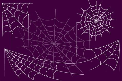 Halloween Celebration With Spider Web Set 11021057 Vector Art At Vecteezy