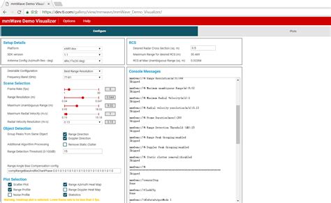 IWR1443BOOST MIMO Configuration With Radarstudio And Data Collection Sensors Forum Sensors