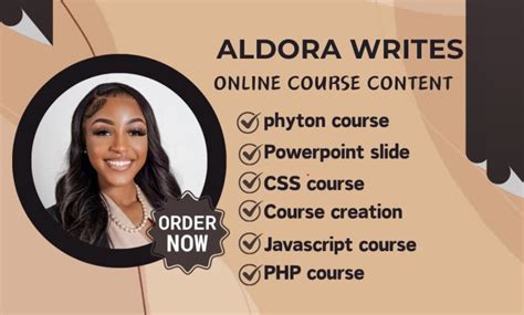 Create Online Course Content Course Creation Programming Course