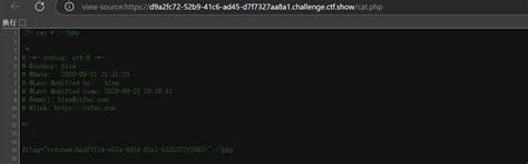 Ctfshow Web Php特性n0o0bs Blog