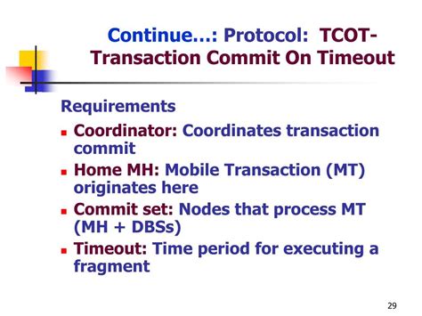 Ppt Cse 302 Mobile Transaction Models Powerpoint Presentation Free