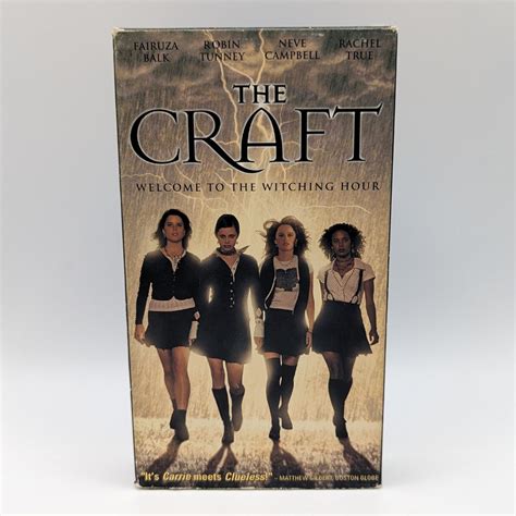 The Craft Vhs Vintage Video Vhs Tape Retro Movie Film 1980s 80s