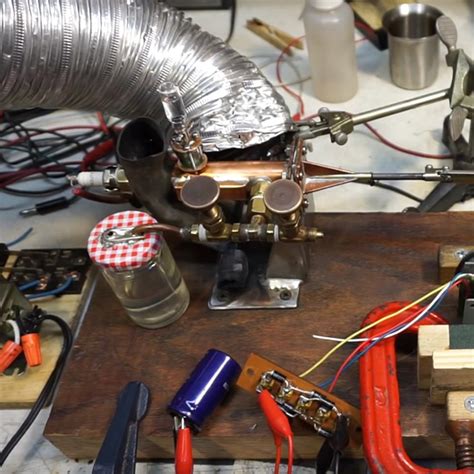 Homemade Internal Combustion Engine Sans Machine Shop Hackaday