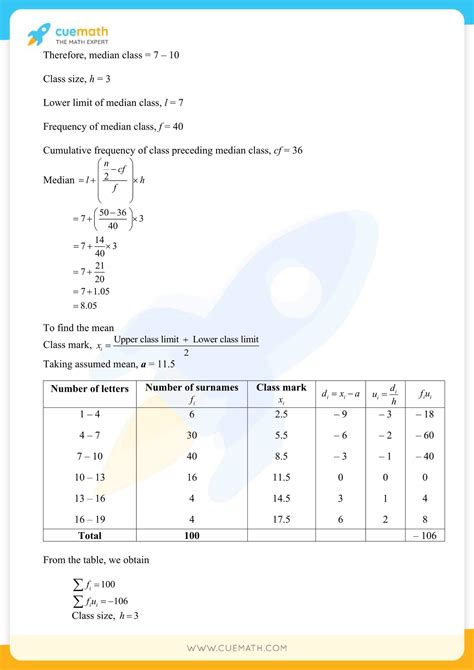 Ncert Solutions Class 10 Maths Chapter 14 Exercise 14 3 Access Pdf