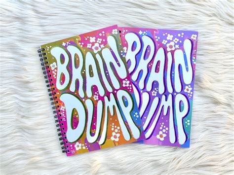 Brain Dump Brain Dump Notebook Idea Journal Thought Dump Etsy