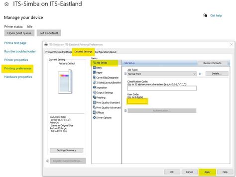 Article Adding A Network Printer To