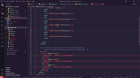 Proyecto React Js 04 Menu De Navegación Con React Router Dom Youtube