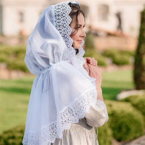 Orthodox Christian Veil Catholic Chapel Veil For Mass Traditional