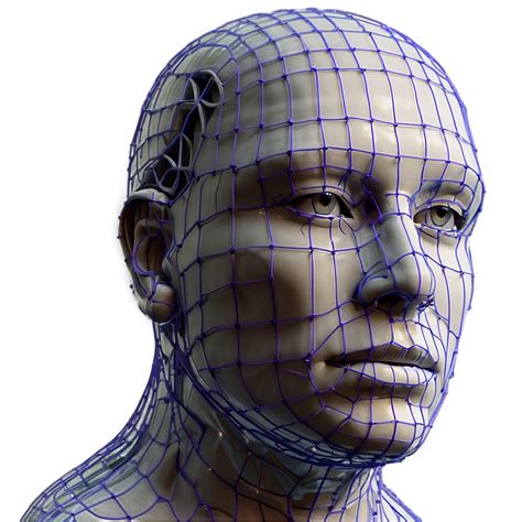 Human Head Wireframe Png Smy31 Png Image