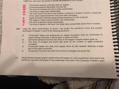 Solved Label Your Axes And Use Arrows To Denote The Chegg Com