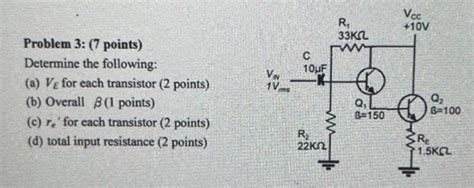 Solved Problem 3 7 points Determine the following a Vε Chegg com