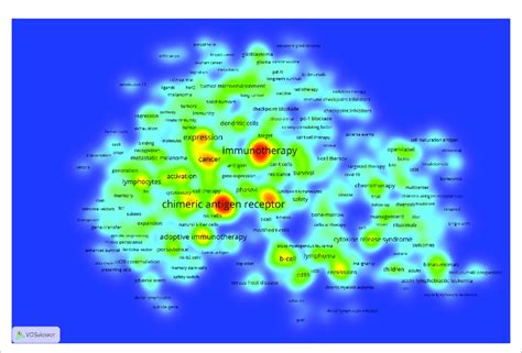 The Co Occurrence Density Map Of Keywords Related To Car T Cell