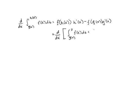 ⏩solvedif F Is Continuous And G And H Are Differentiable Functions Numerade