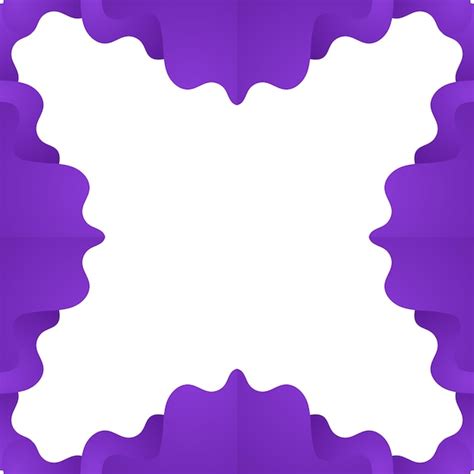 Premium Vector Abstract Gradient Floral Frame Design