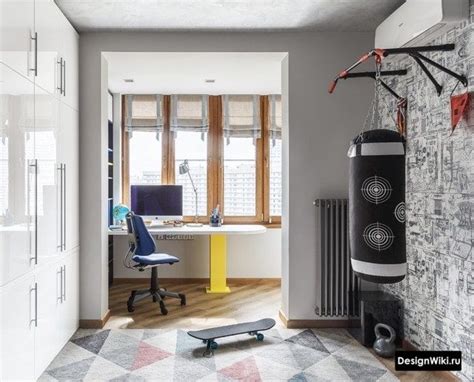 Комната для мальчика подростка [2021] 83 фото Дизайн Мебель Комната для мальчика