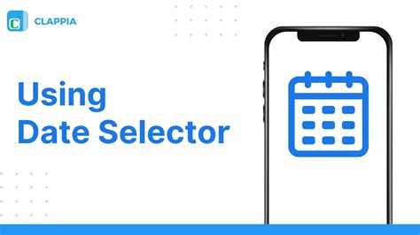 Clappia App Building Using Date Selector Block No Code Low Code Platform Youtube