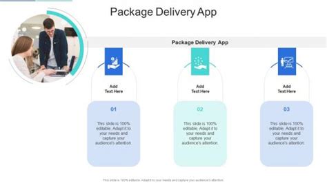 Package Delivery App PowerPoint Presentation And Slides SlideTeam