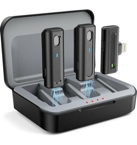 Hopto 무선 라발리에 마이크 2팩 충전 케이스 아이폰용 팟캐스트 관부가세포함 티몬