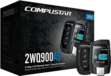 Compustar 2 Way Car Remote Start And Alarm Bundled With 1 Idatalink Ads Blade Al