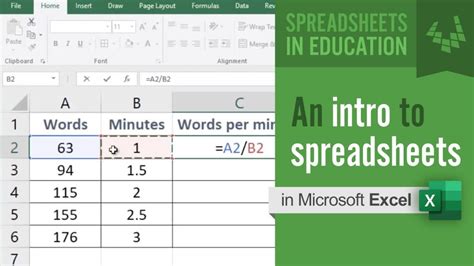 Introduction To Spreadsheets