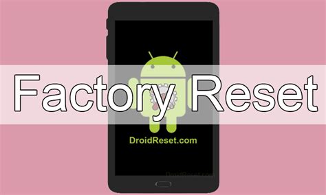 Google Pixel Tablet Factory Hard Reset Droid Reset