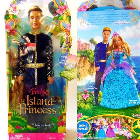 Barbie Prince Ken Doll Prince Antonio Movie Doll Barbie As The Island Princess Handsome