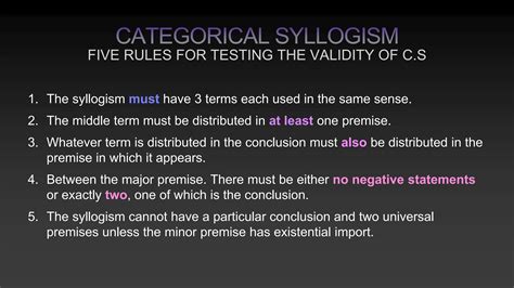 Critical Thinking Categorical Syllogism Pptx Ppt