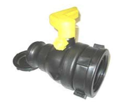 IBC Ball Valve S75X6 Female Buttress To 2 Camlock Adaptor Spacepac Industries
