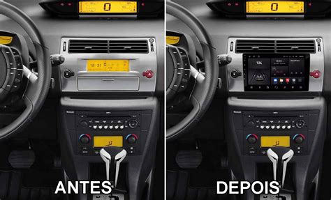 Citroen C4 Pallas Vtr E Hatch 08 13 Moldura E Chicotes Para Instalação De Central Multimídia