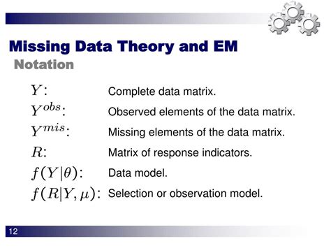 Ppt Unsupervised Learning With Non Ignorable Missing Data Powerpoint