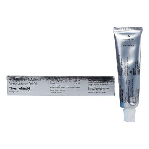 Thermokind F Gel Sensitive Teeth Toothpaste 50 Gm Price Uses Side Effects Composition