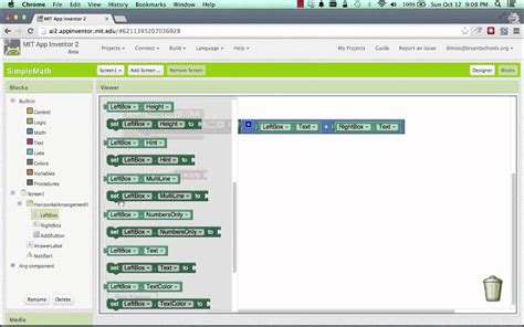 App Inventor Error Handling YouTube
