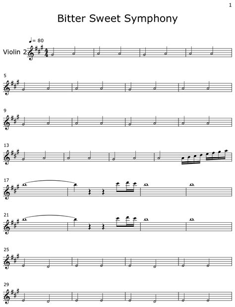 Bitter Sweet Symphony Letra Y Acordes At John Moris Blog