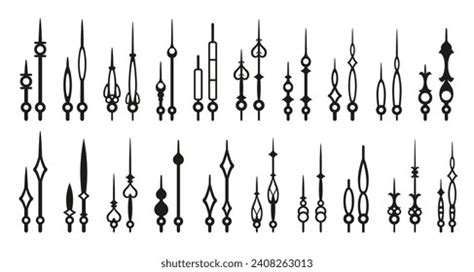 Clock Hands Watch Arrows Time Pointers 库存矢量图免版税2407329791 Shutterstock