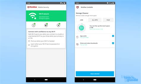 Mcafee Mobile Security Review Middle Of The Road Toms Guide