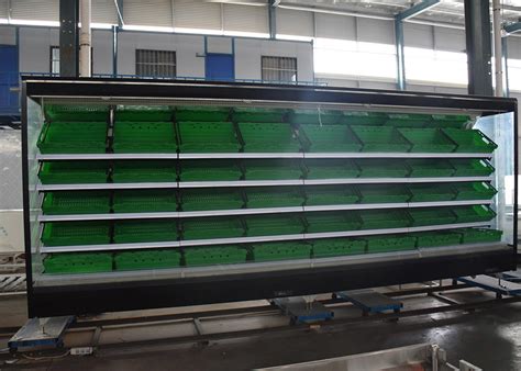 3750mm Multideck Open Chiller Display With Fruit And Veg Baskets