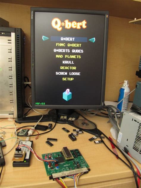 Jrok Qbert Fpga Museum Of The Game® And International Arcade Museum® Forums