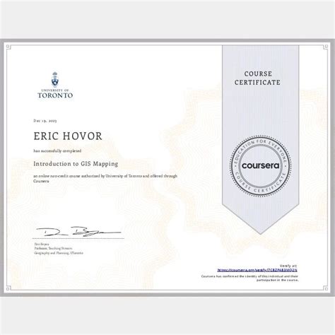 Learned Gis Mapping With Coursera Hovor Eric Posted On The Topic