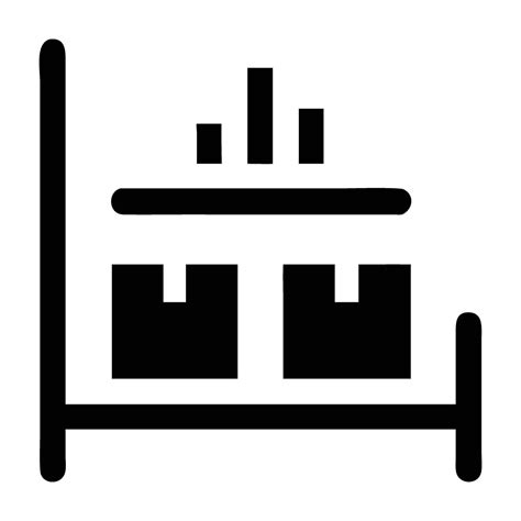 Modern Inventory Stock Count Icon Design Enhancing Warehouse Tracking