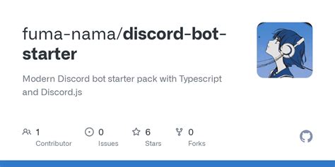 Github Fuma Namadiscord Bot Starter Modern Discord Bot Starter Pack