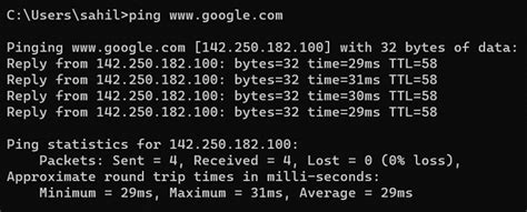 Working With Basic Windows Network Debugging Commands Sahil Angolkar
