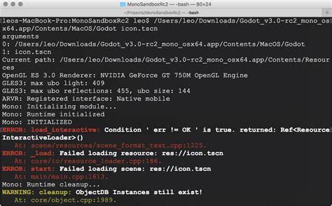 Can T Load Scene Directly From Bundled App On Macos Issue Godotengine Godot Github