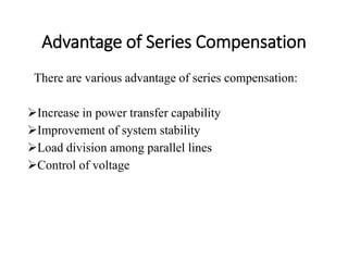 Fault Location Estimator In Series Compensator PPT