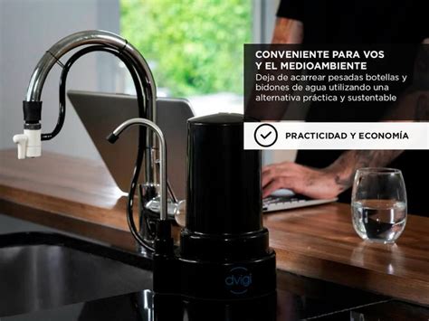 Purificador De Agua Filtro Dvigi Compact 7000 Litros Anmat Bidcom