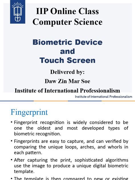 Biometric Pdf Touchscreen Qr Code