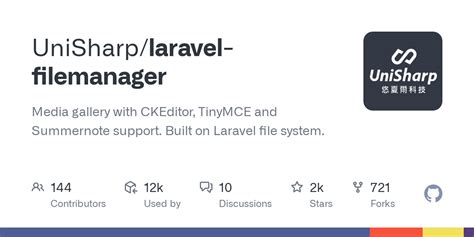 Issues · Unisharplaravel Filemanager · Github