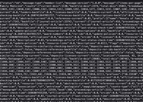 Visualizing Json Files For Crossrefs Api Get Ready For Our Demo Metadata Retrieval