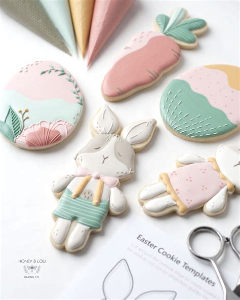 Easter Cookie Class Honey And Lou Baking Academy