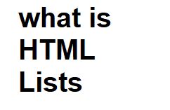 Full Stack Gyan What Is HTML Lists Full Details List What Is HTML Lists
