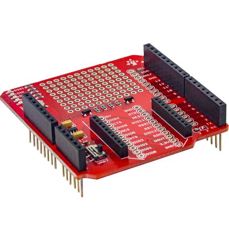 For Xbee Shield Adapter Communication Breakout Board Red For Arduino